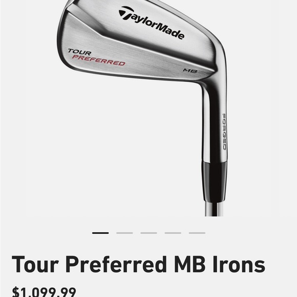 TaylorMade | Other | Taylormade Silver Tour Preferred Mb Irons | Poshmark